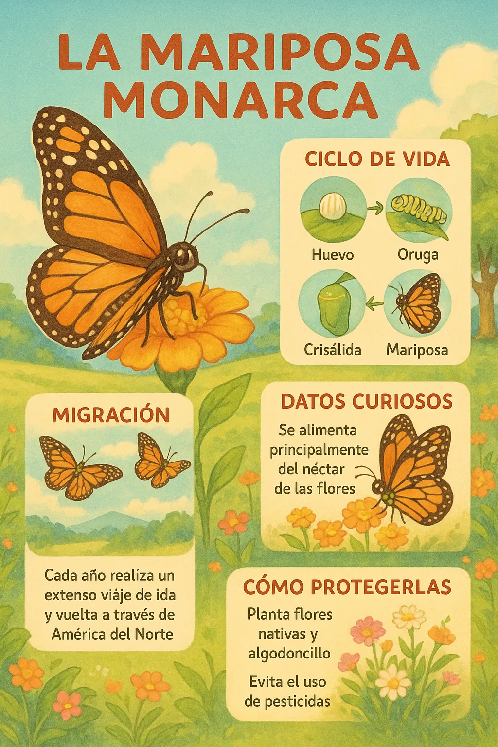 El fascinante viaje de la mariposa monarca | ARTi