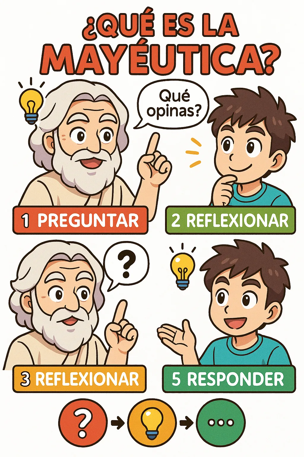 El arte de la mayéutica en la educación