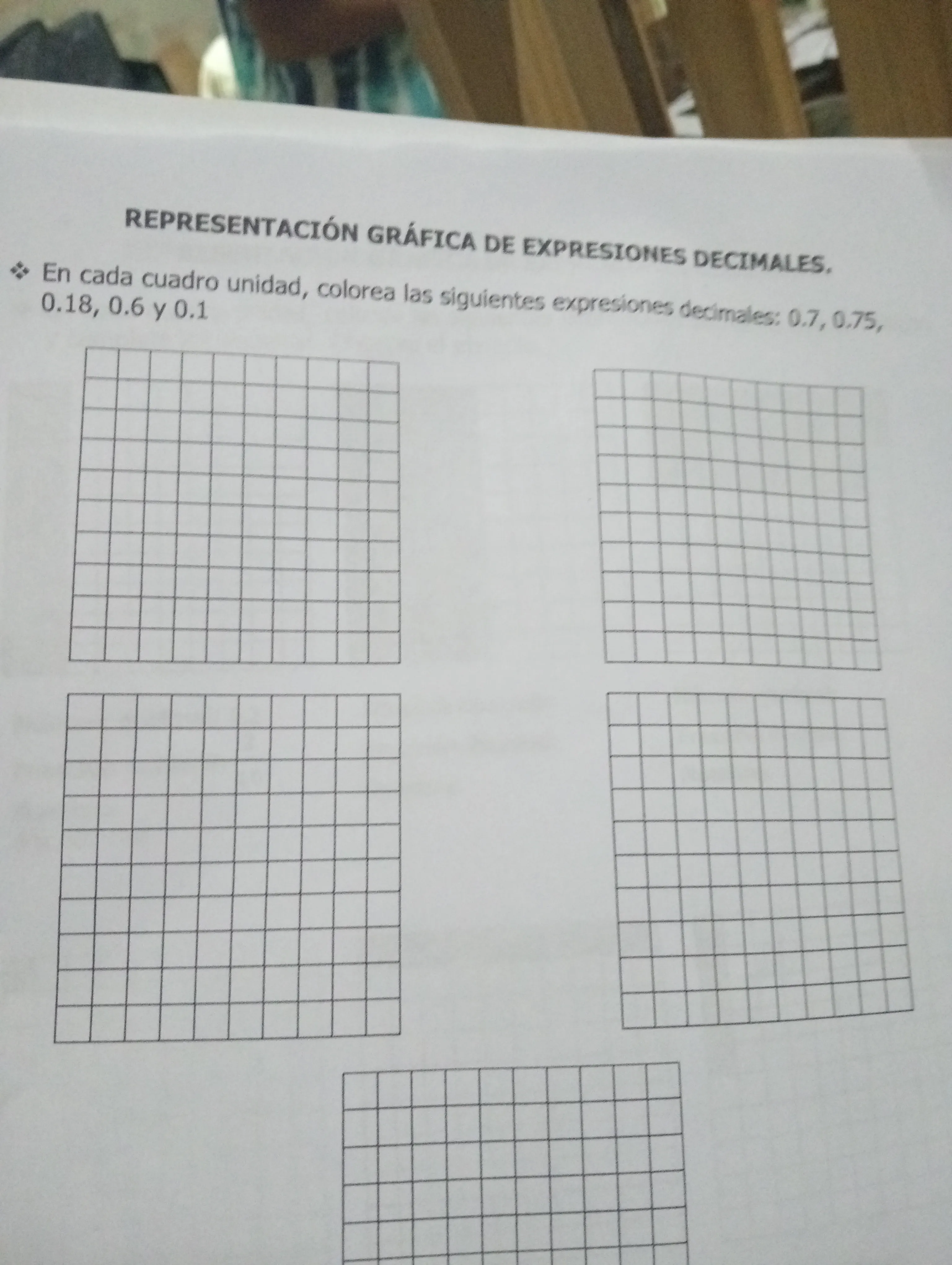 Representación gráfica de números decimales | ARTi